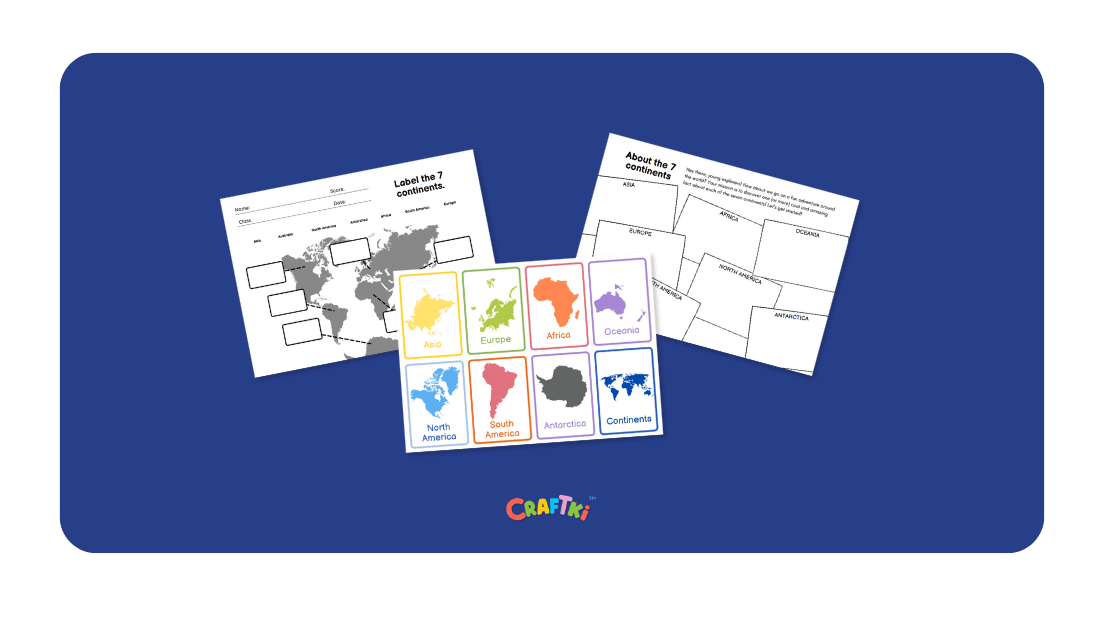 Passport to the World! Explore the 7 Continents with Our Activity ...